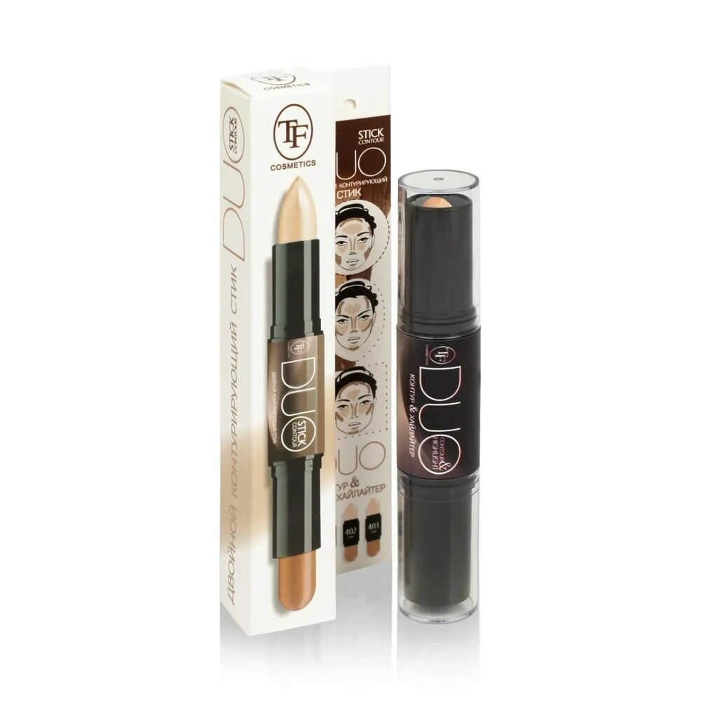 Корректор для лица TF Cosmetics тон 403, двухсторонний, Stiicr, 2 в 1