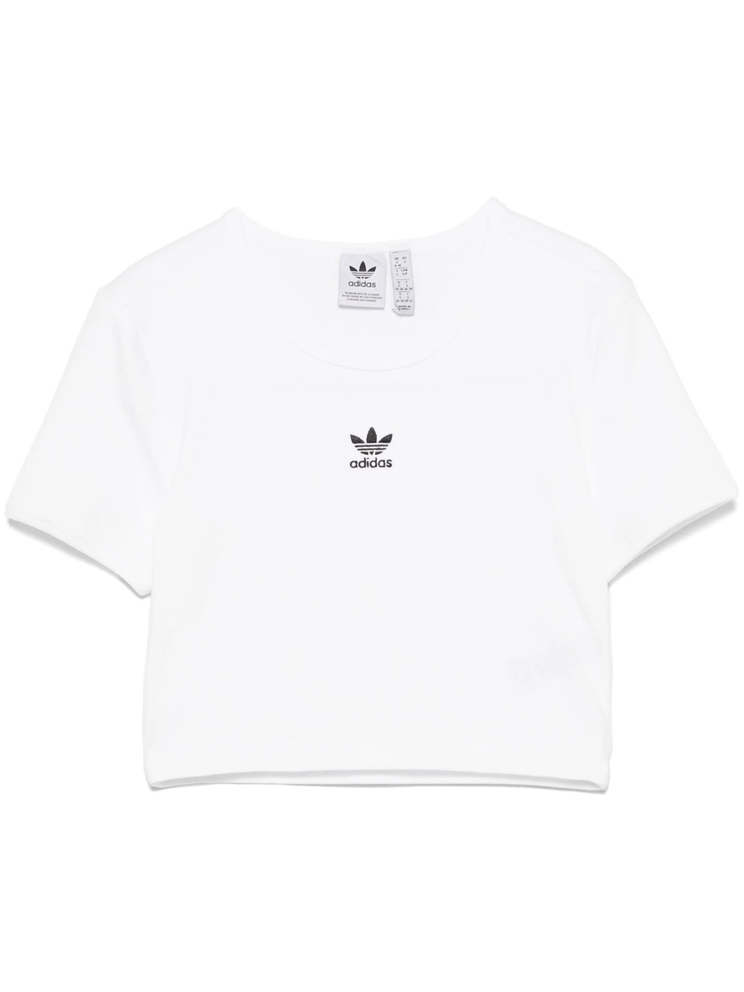 Футболка adidas, размер XS, белый,