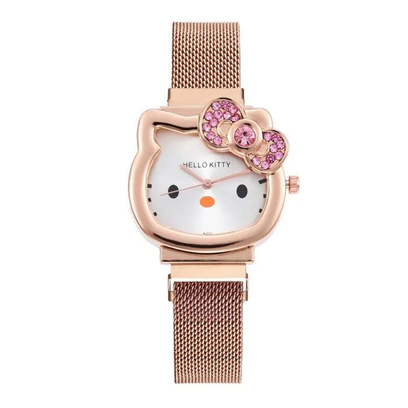 Hello Kitty кварцевые часы, Розовый