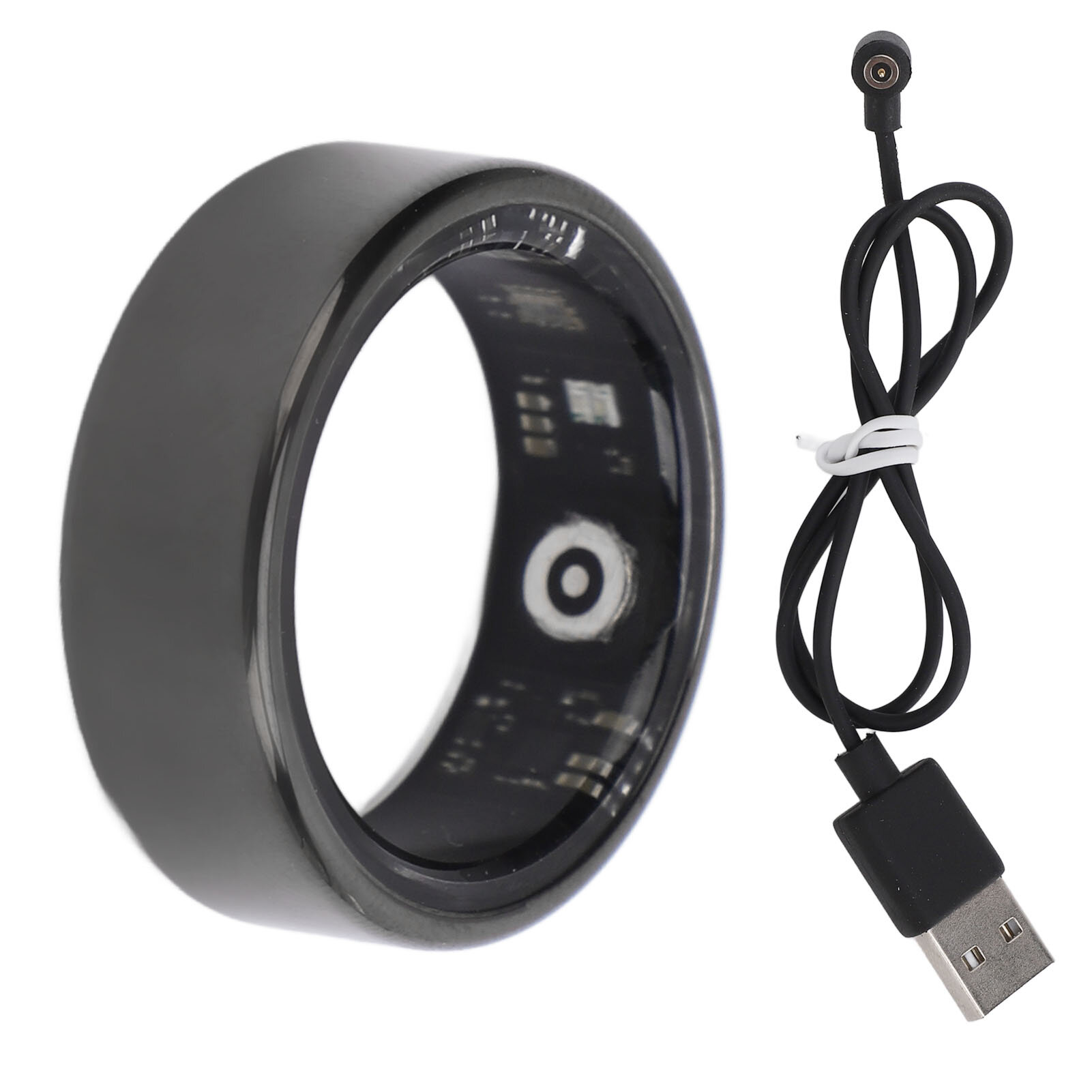 Смарт-кольцо для мониторинга сна и температуры тела, универсальный трекер здоровья для занятий спортом и фитнесом, размер 19, 59,5 мм / 2,3 дюйма, размер США 9