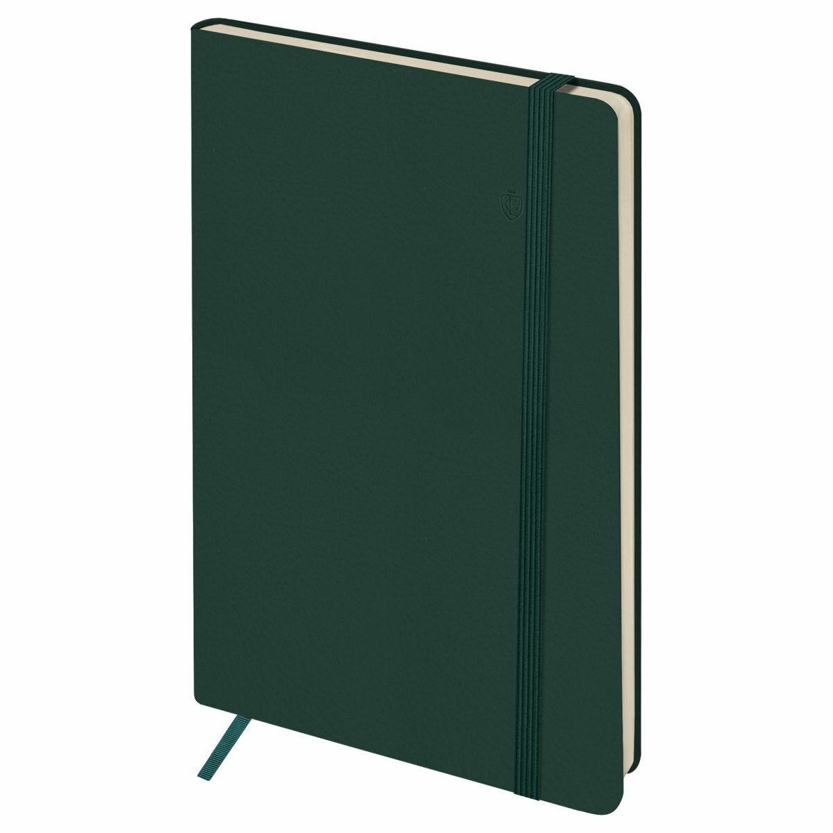 Записная книжка А5 Greenwich Line "Classic. Dark teal", 96 листов, без линовки, кожзам, с резинкой (NA5е_51438), 10шт.