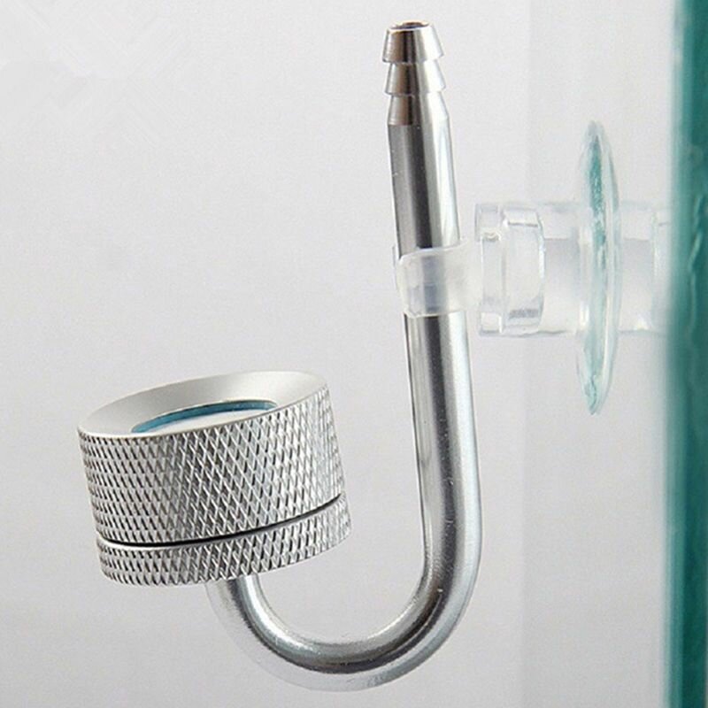 Аквариумный диффузор CO2 для аквариума, пузырьковый распылитель, реактор, соленоидный регулятор