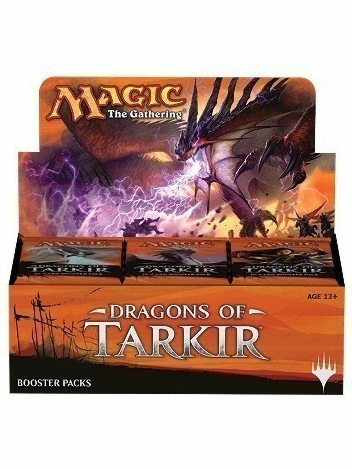 Magic The Gathering: Дисплей бустеров MTG издания Dragons of Tarkir на английском