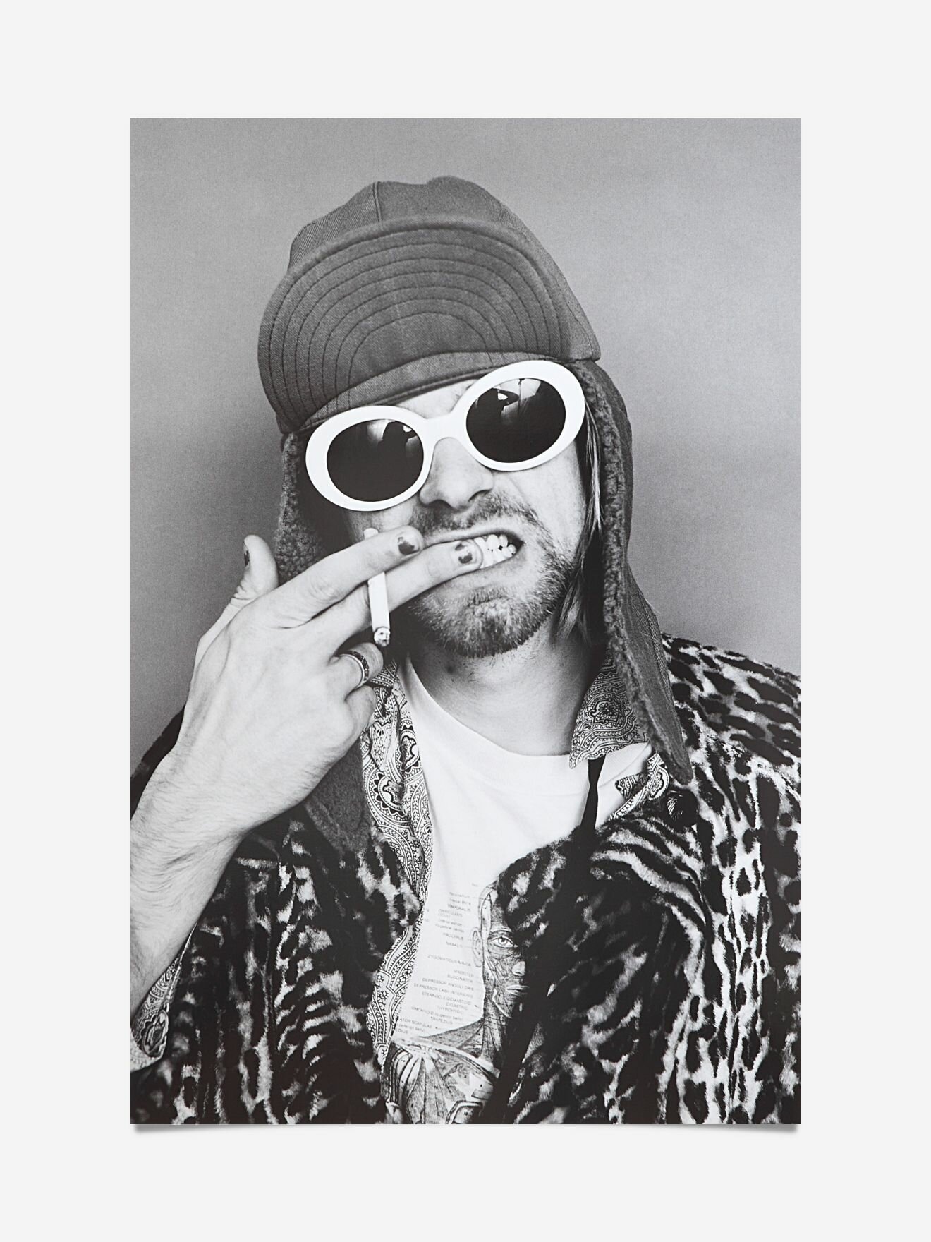 Постер (плакат на стену) Курт Кобейн - NIRVANA - 40 на 60 см. от Poster4me