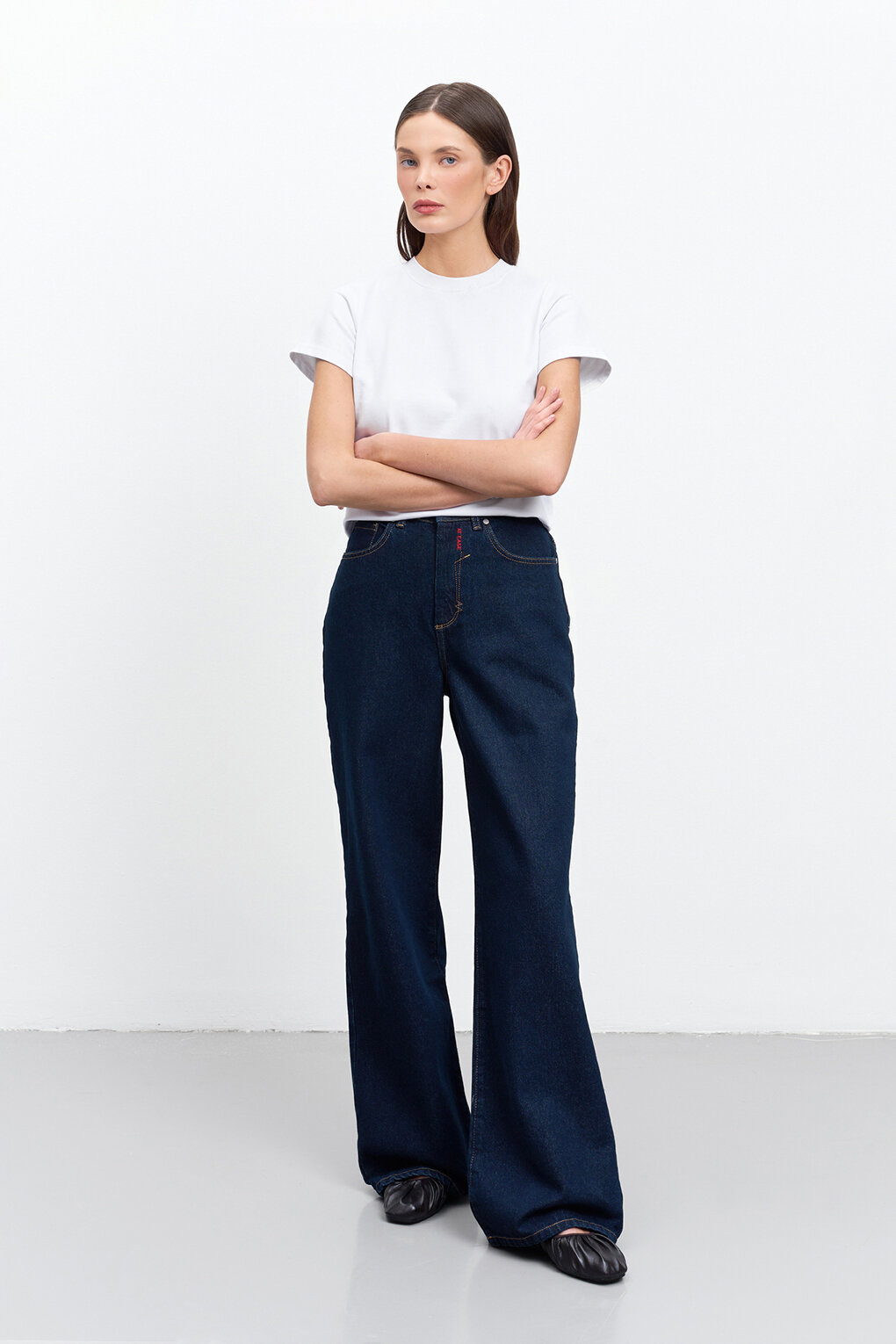 Джинсы палаццо Baggy 