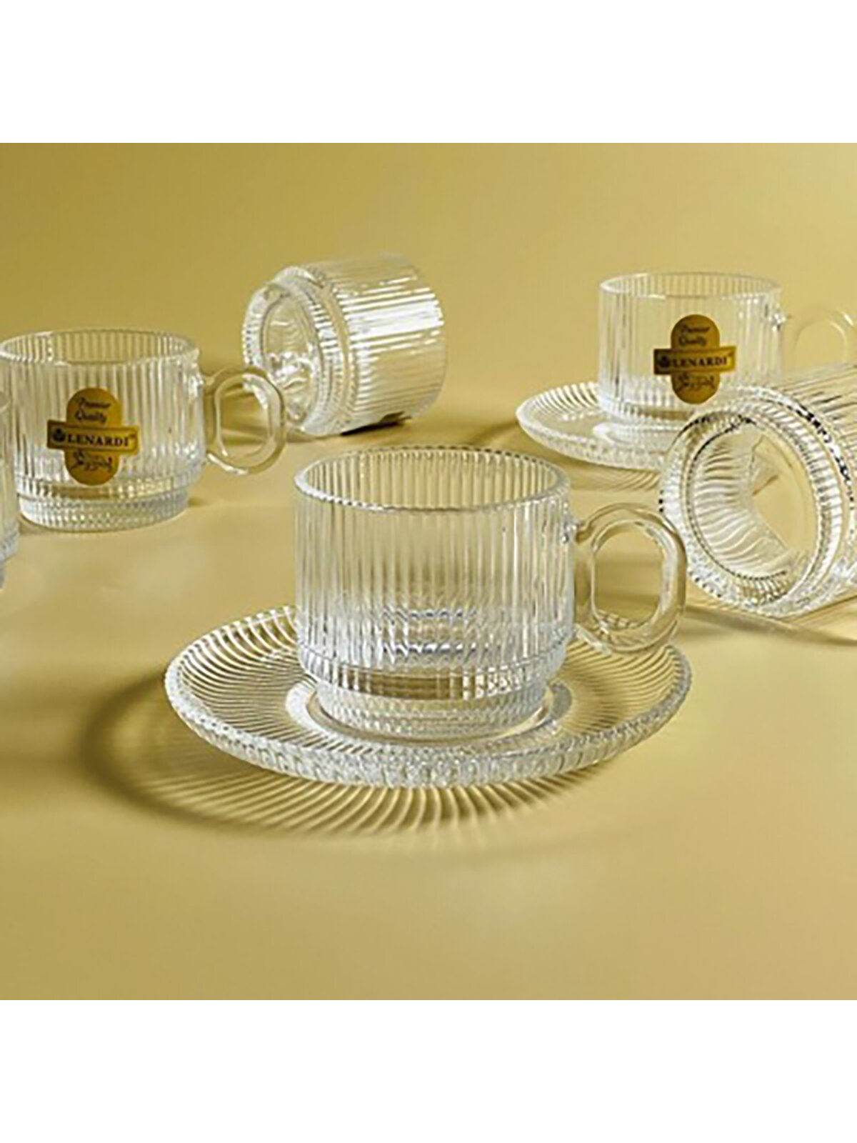 Кофейный набор Lenardi, на 6 персон, 12 предметов. 95мл,