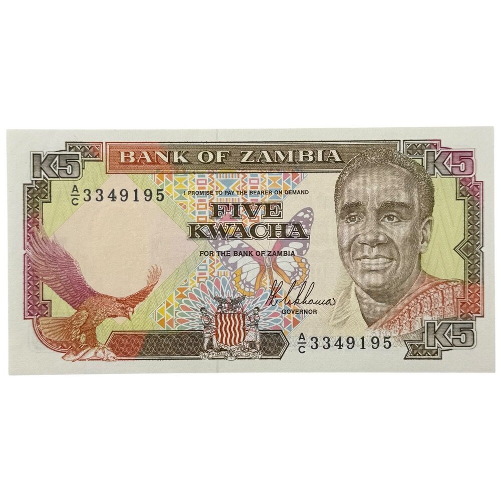 Замбия 5 квач 1989 г. (Серия A-C)
