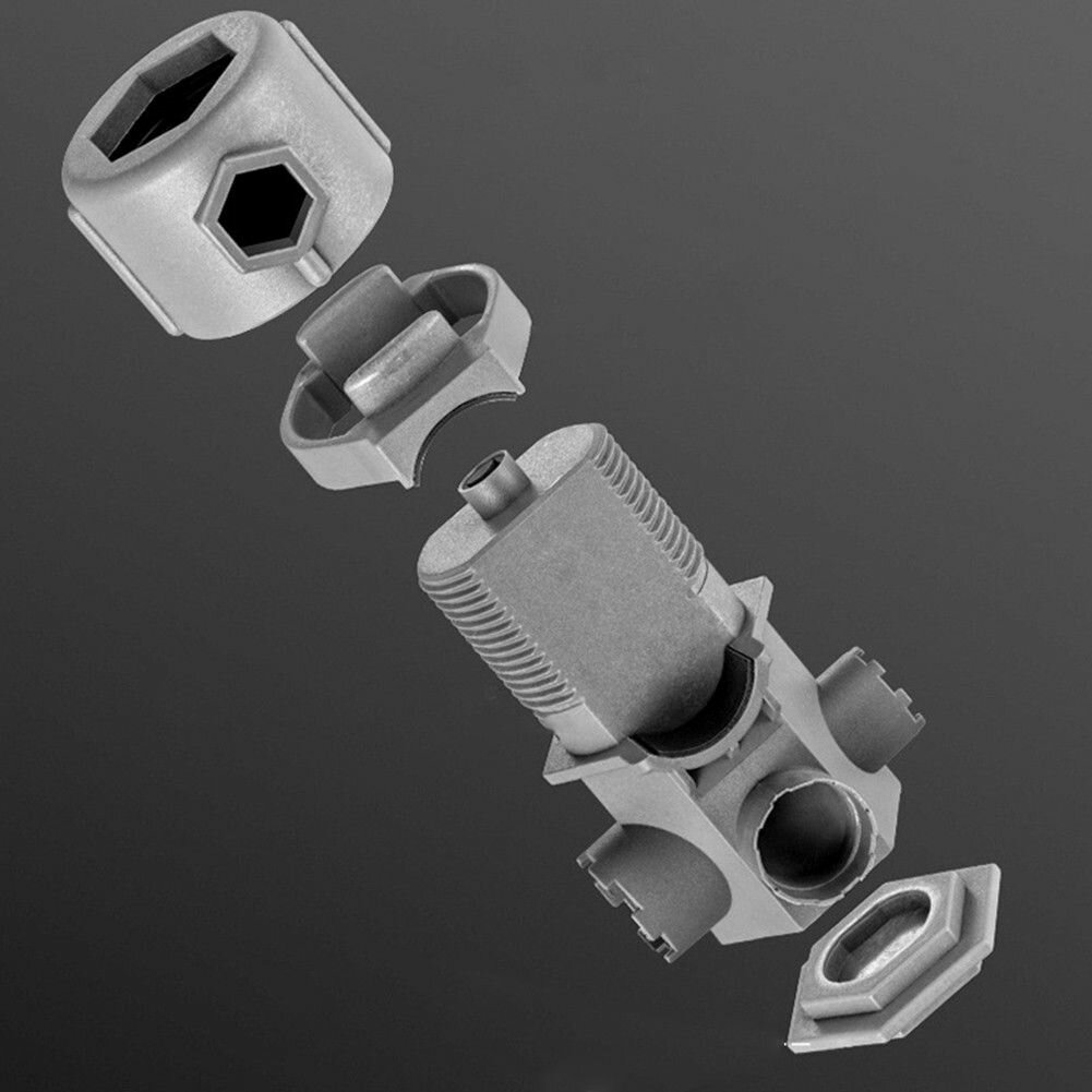 OZ-URJSH-16 в 1 ключ для крана для умывальника, крана для раковины, излива воды, углового клапана, сердечника инструмента