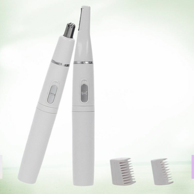 1 шт. 2 в 1 электрический триммер для носа, бритва для волос, машина для формирования бровей без батареи