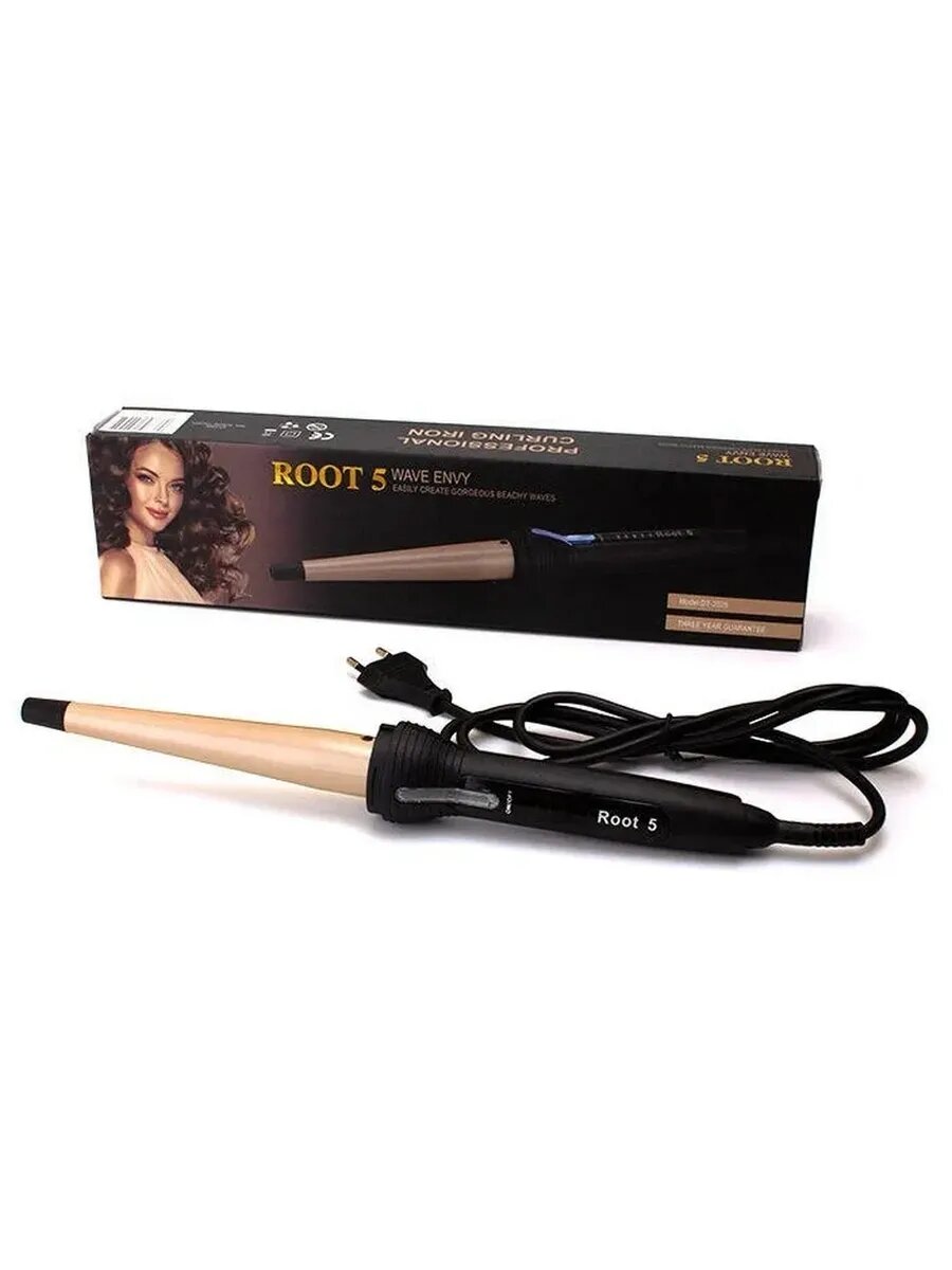 Конусная керамическая плойка для объема и завивки