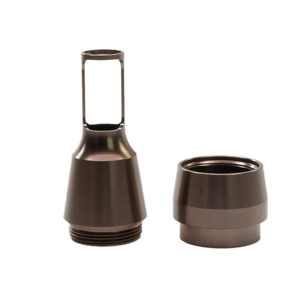 Насадка для лазера PMTUT, 1064 nm, для удаления тату, серебристый, металл/сплав