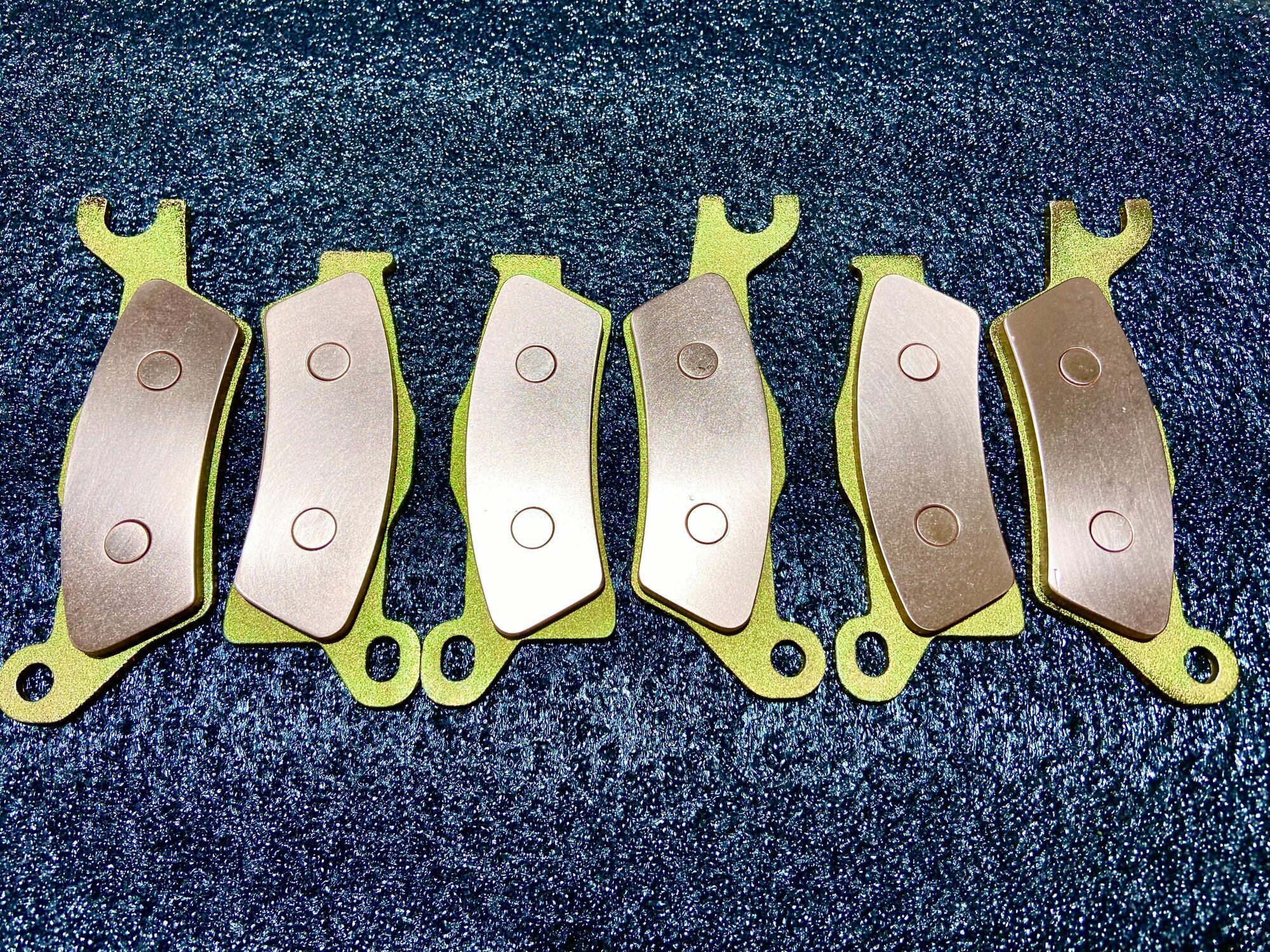 Тормозные колодки для квадроцикла BRP G-2 с медными накладками комплект (6 колодок)