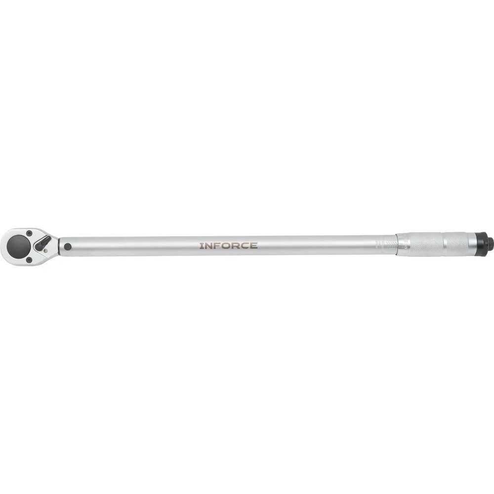Динамометрический ключ Inforce 1/2" 70-340 Нм, 570мм 06-05-203, профессиональный стальной предельный тип с трещоткой