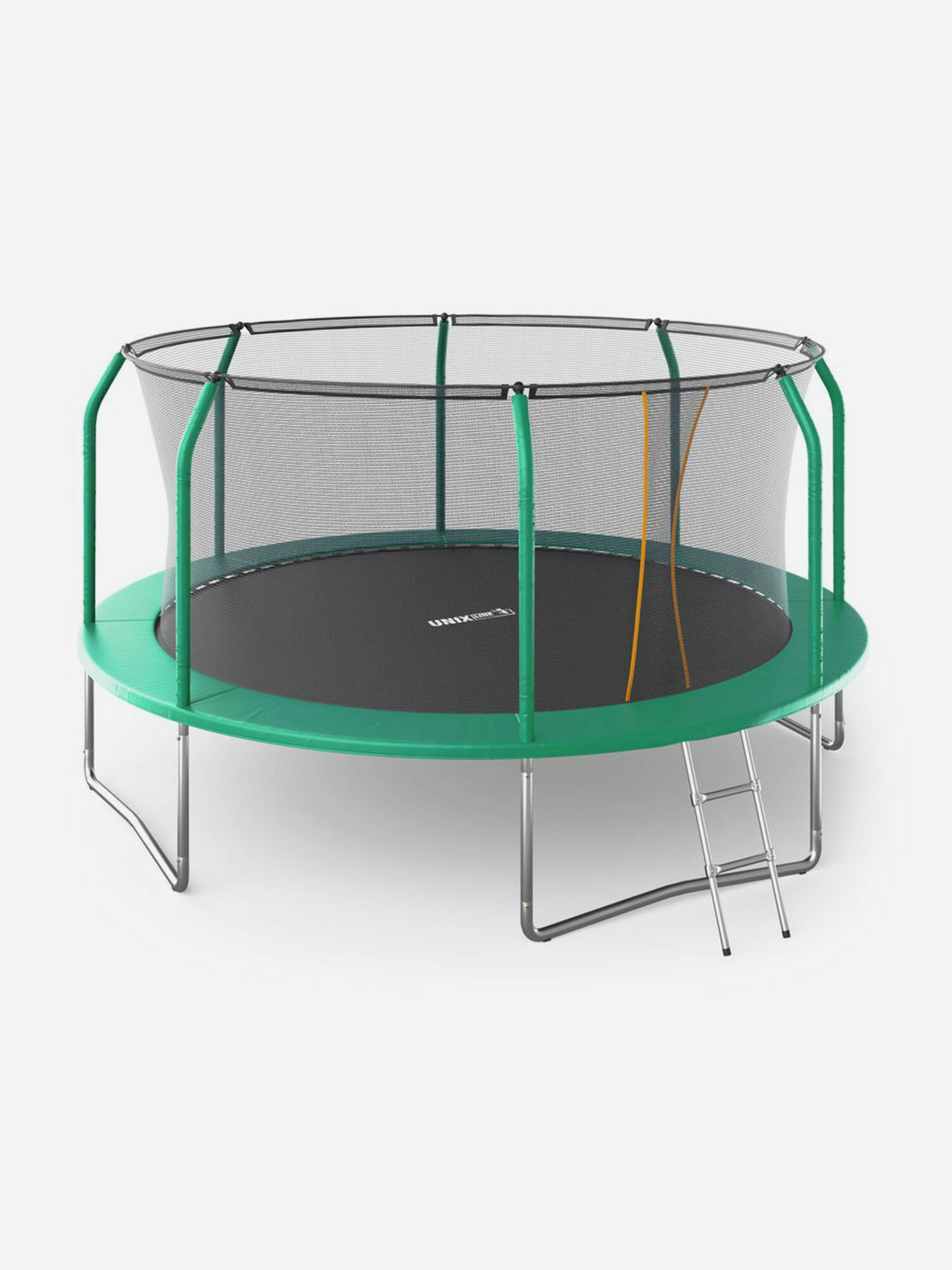 Батут каркасный UNIX Line Supreme Basic 14 ft, диаметр 427 см, до 160 кг