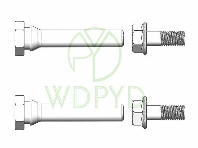 Ремкомплект направляющих суппорта 5939K