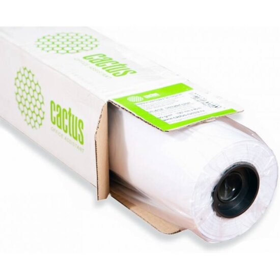 Калька Cactus CS-LFPTR-91445 A0+ 914мм-45м/90г/м2 для струйной печати втулка:50.8мм (2") (упак:1рул)