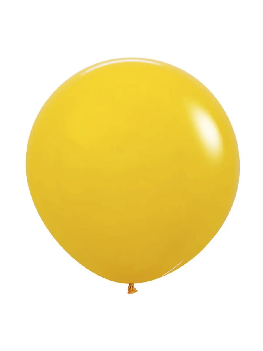 Медовый желтый, Пастель / Honey Yellow, латексный шар (24"/60 см ) 3 шт. / SEMPERTEX, Колумбия