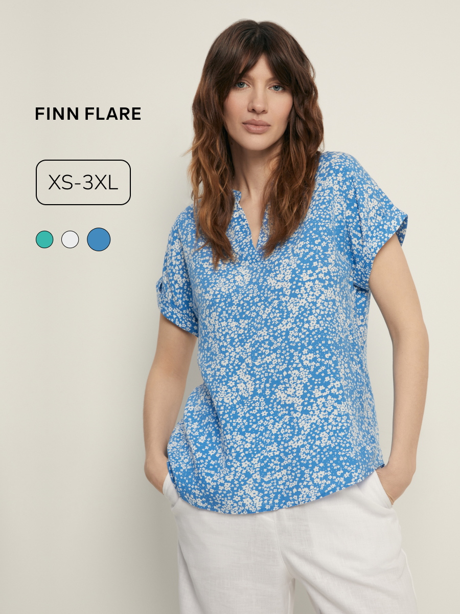 Блуза с коротким рукавом