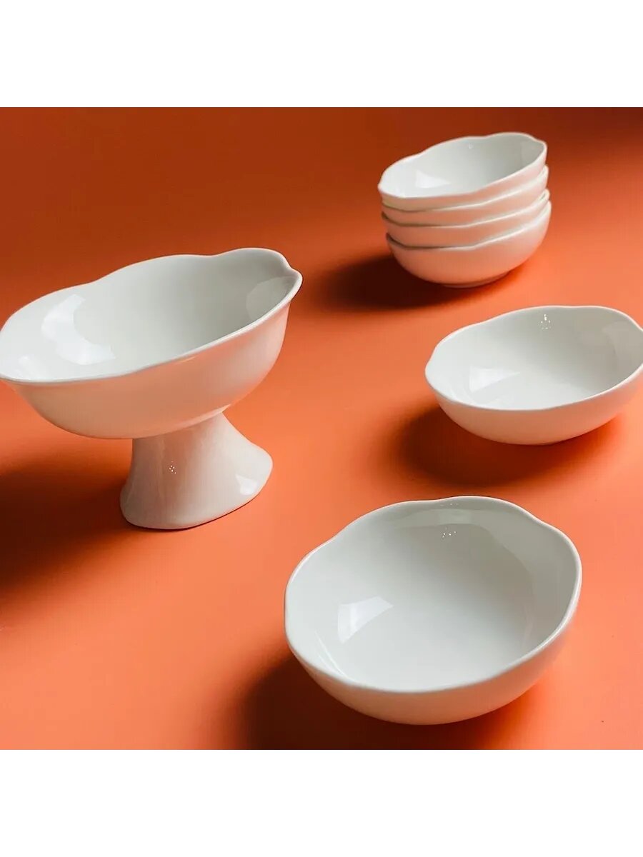 Набор для варенья 7 предметов Lenardi Verona Креманка и розетки