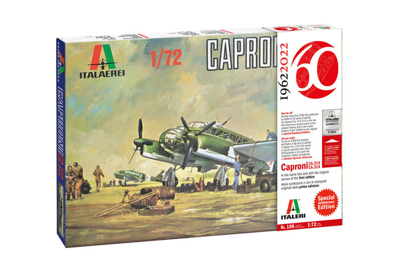 Сборная модель "Авиация Caproni Ca. 313/314" (1:72), артикул 0106