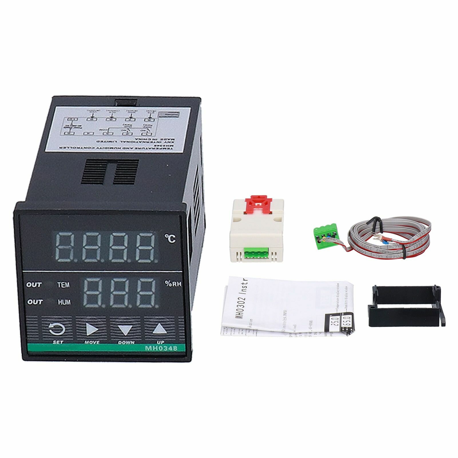 Контроллер влажности MH0348 85-250V AC, для теплиц и инкубаторов