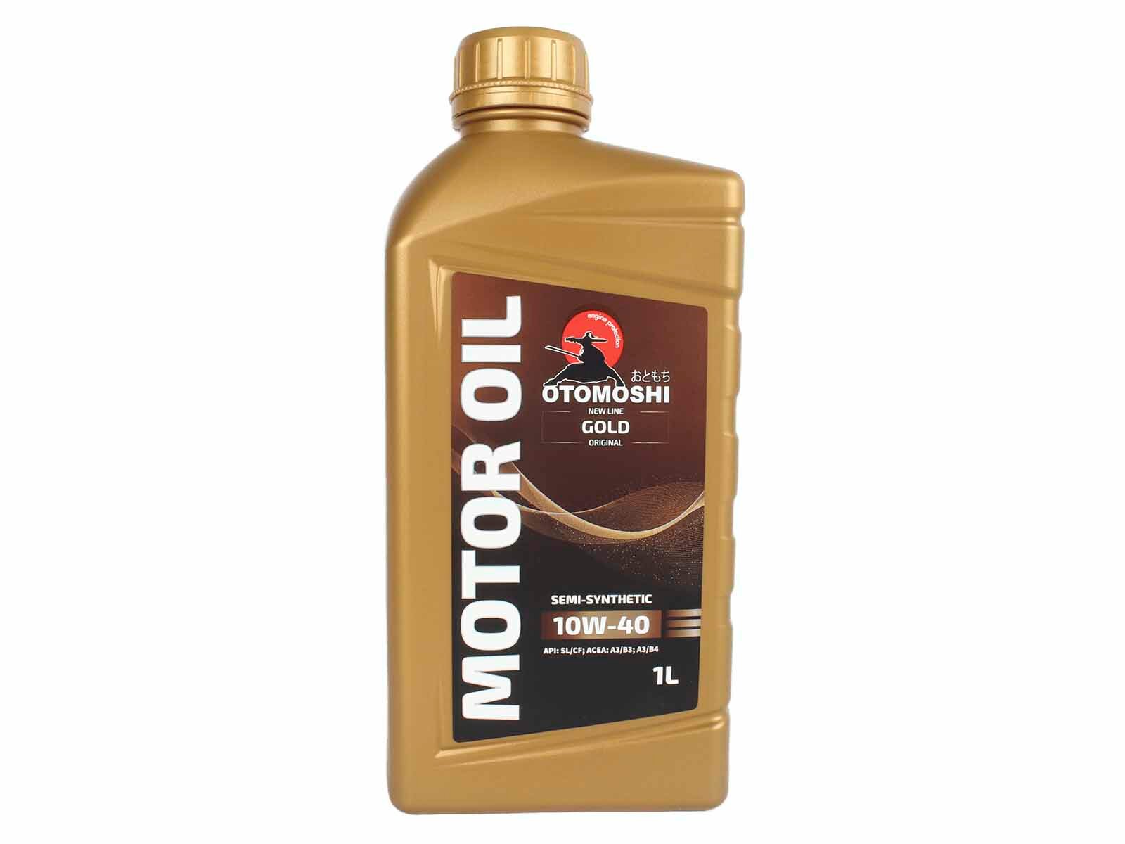 Масло моторное OTOMOSHI GOLD 10W40 1л