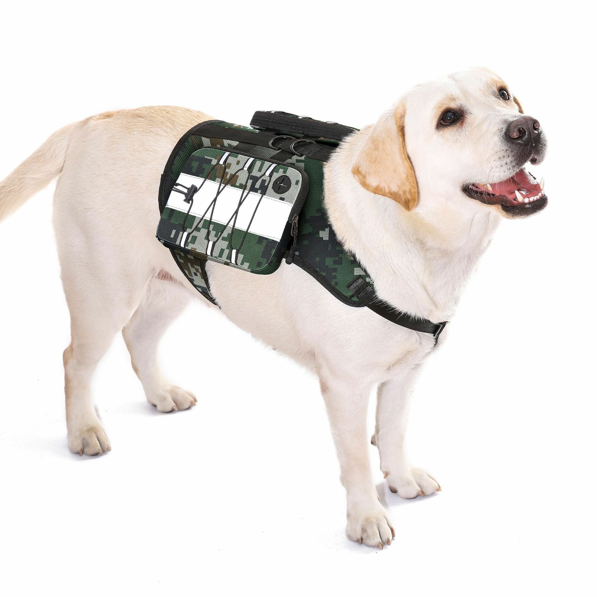 Набор тактической системы для собак. Аптечка, подсумки и держатель для бутылки с водой. Для охоты, походов и тренировок