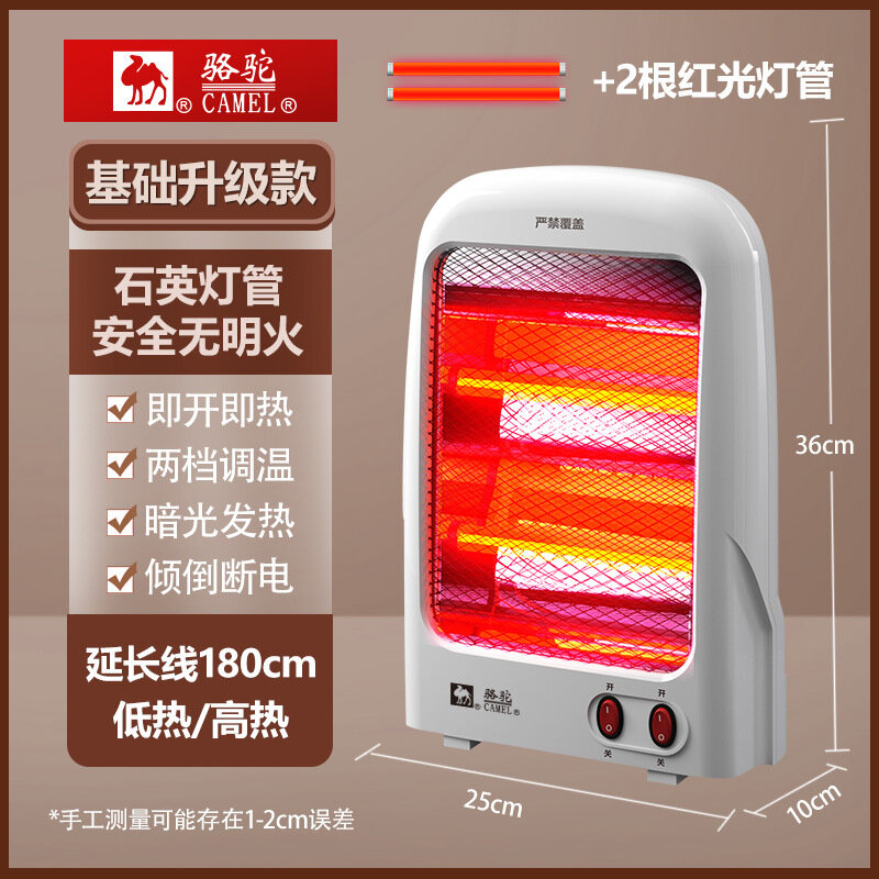 Маленький обогреватель Camel для домашнего использования, маленький алмазный с вращающимся головкой, компактный настольный электрический обогреватель для дома и ванной, офисного использования