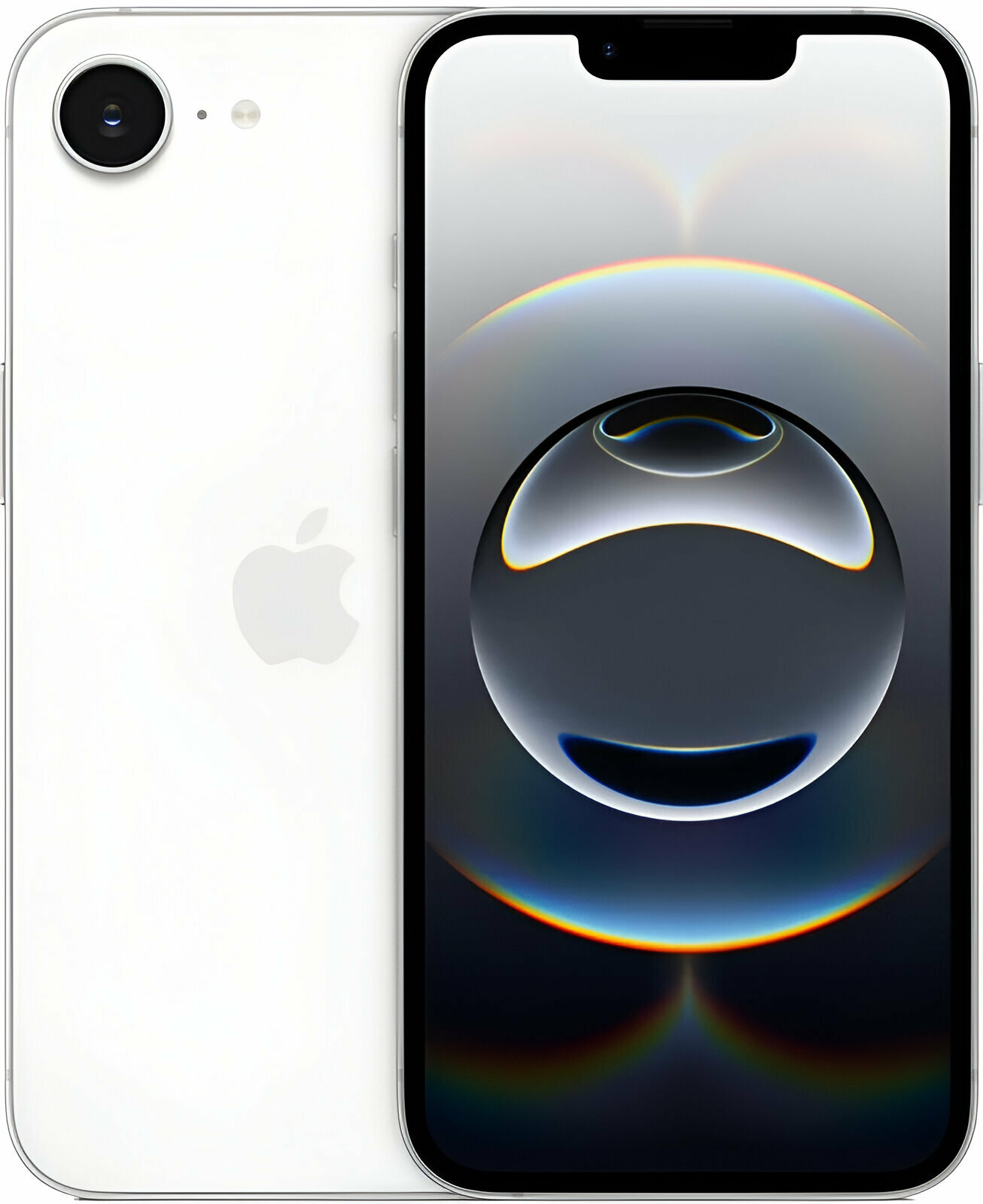 Смартфон Apple iPhone 16e, 128 GB, 6.1", 60 Гц, цвет White, (белый)