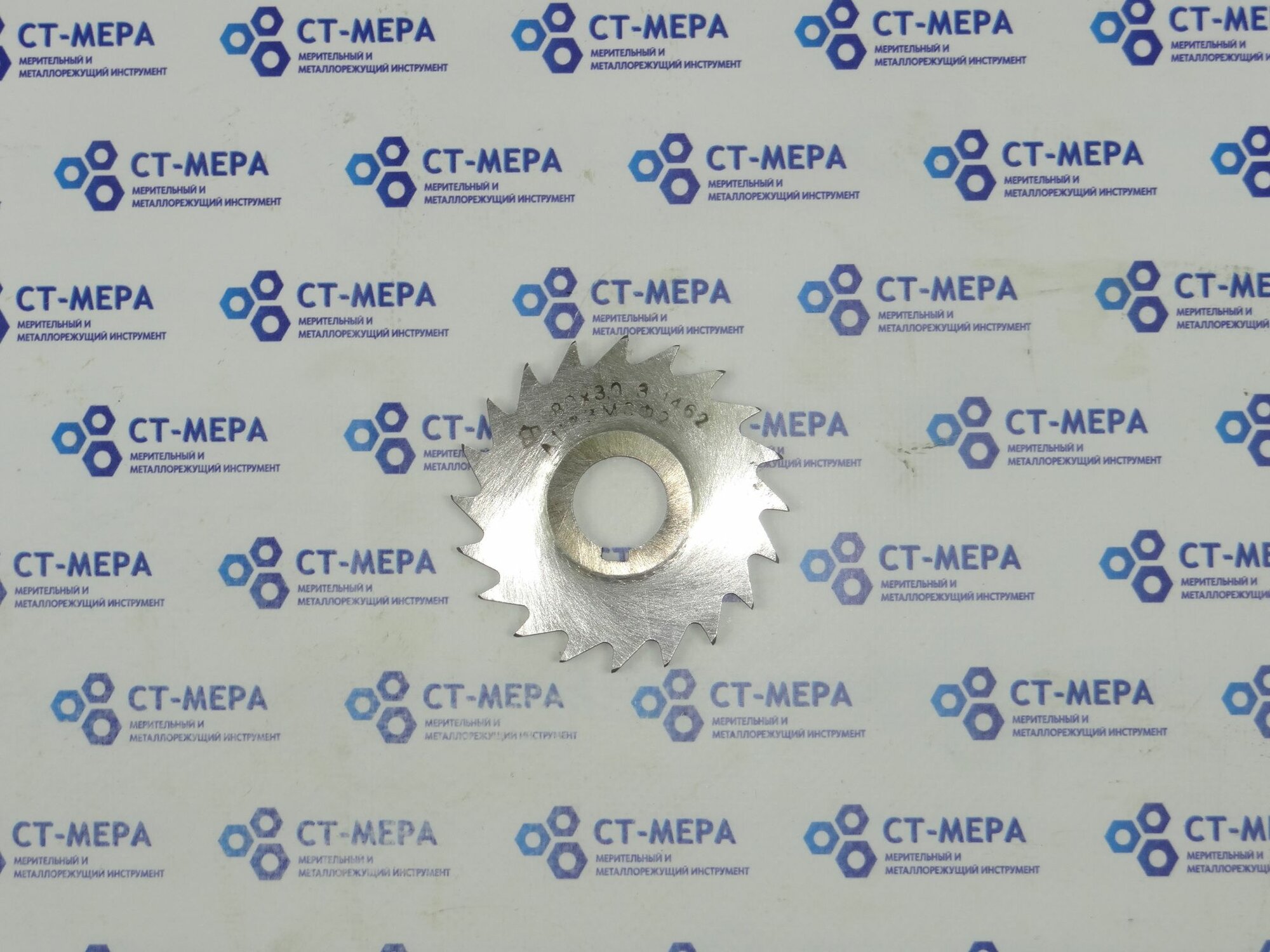 Фреза отрезная по металлу 80х3х22мм. z 20 А11Р3М3Ф2 с фаской с ш/п