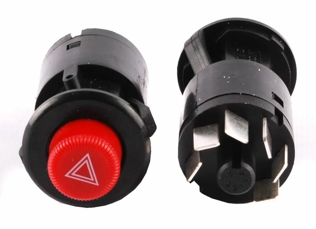 Кнопка аварийной сигнализации 6 контактов ВАЗ, ГАЗ