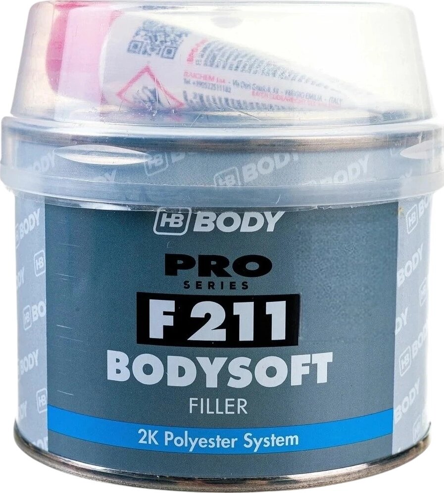 Шпатлевка полиэфирная HB BODY soft 211 0,9кг