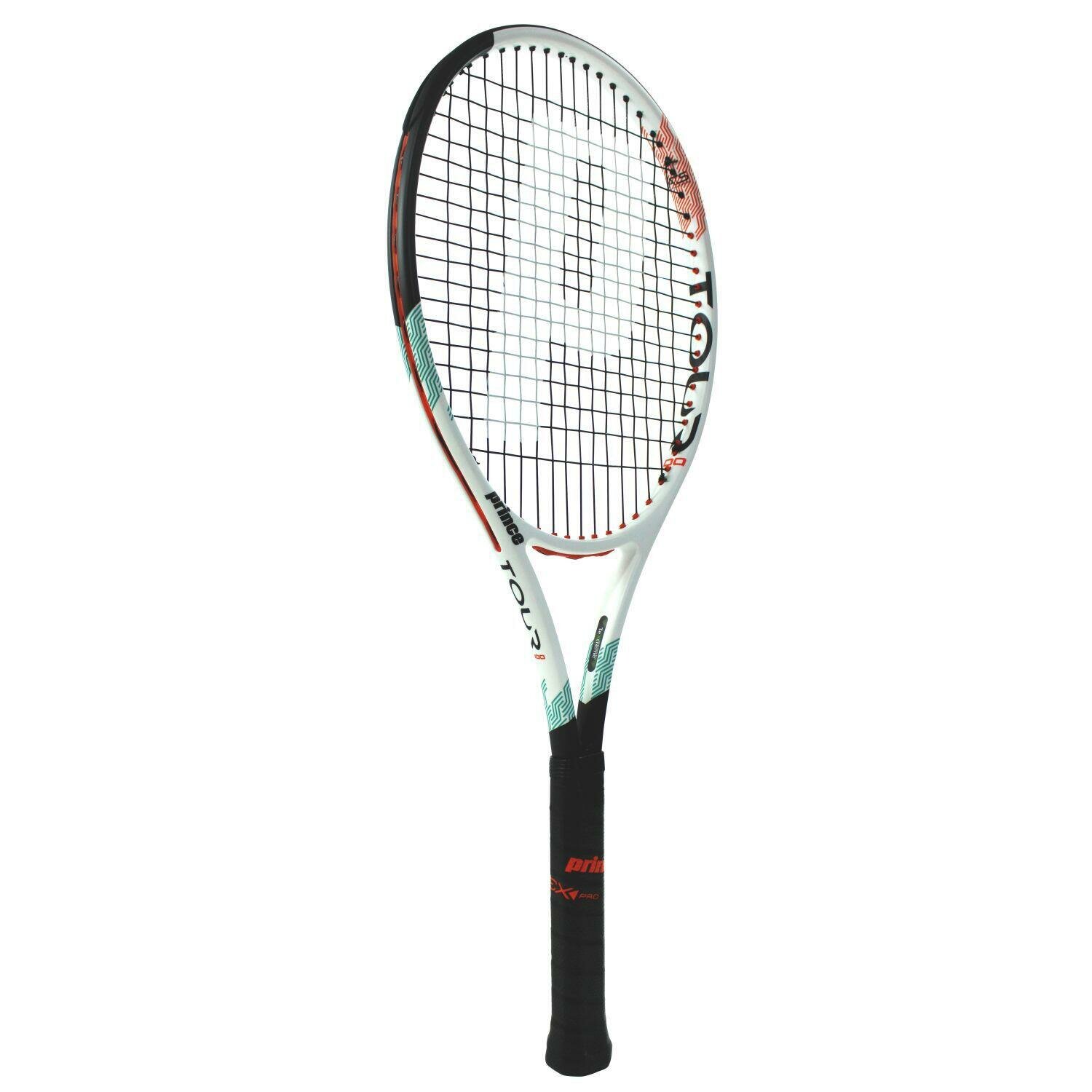 Decathlon Теннисная ракетка Prince Tour 100, размер: GRIP 4, белый/черный