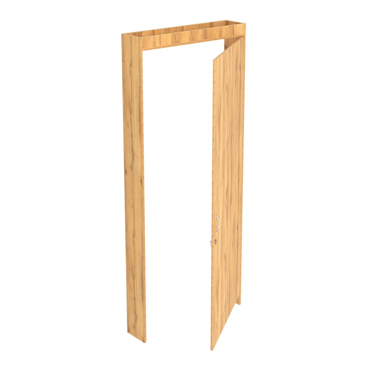 Алмаз Дверной блок №1А, Дуб Золотистый