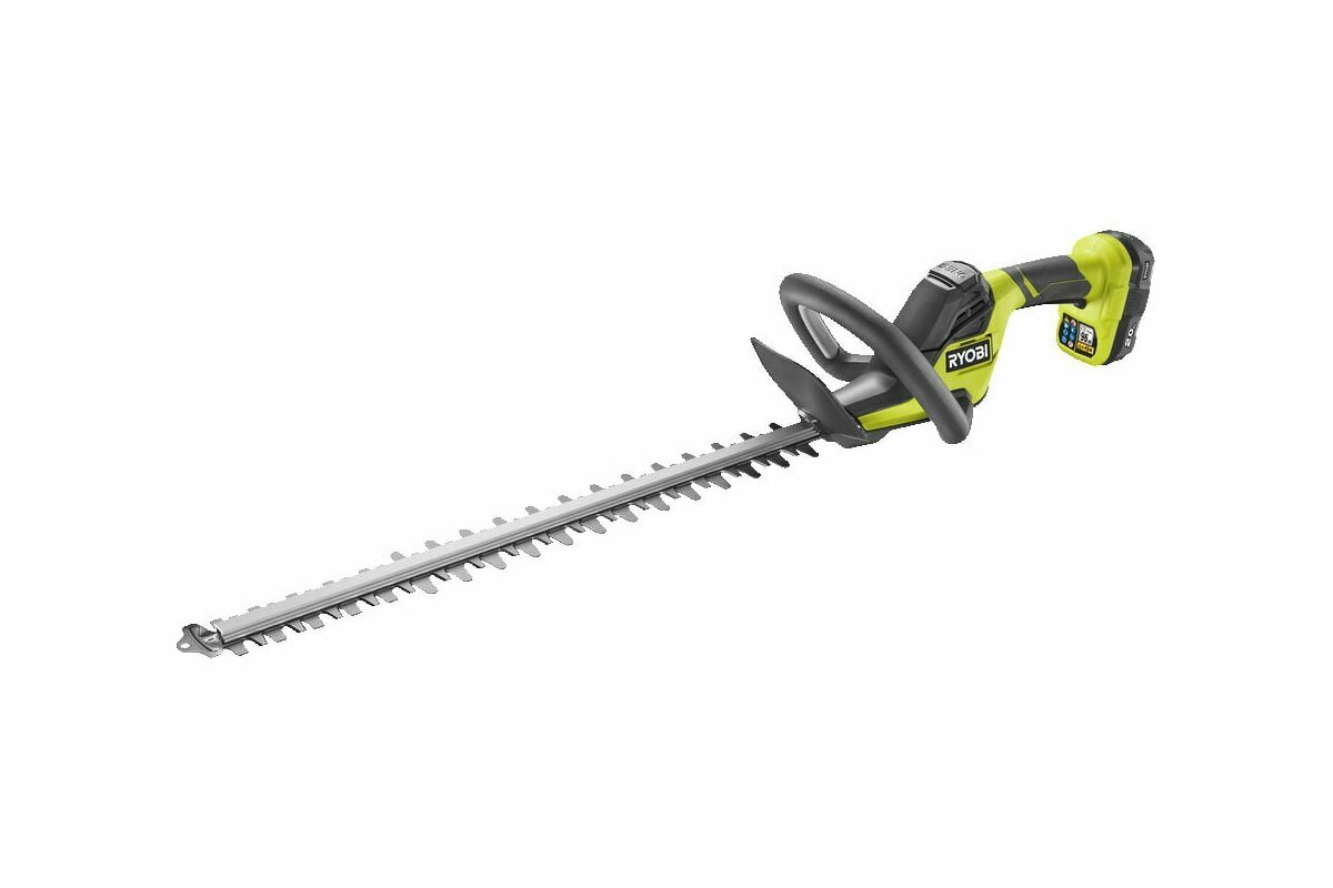 Кусторез Ryobi RY18HT55A, электрический, двусторонний, для легкой стрижки, 2 скорости