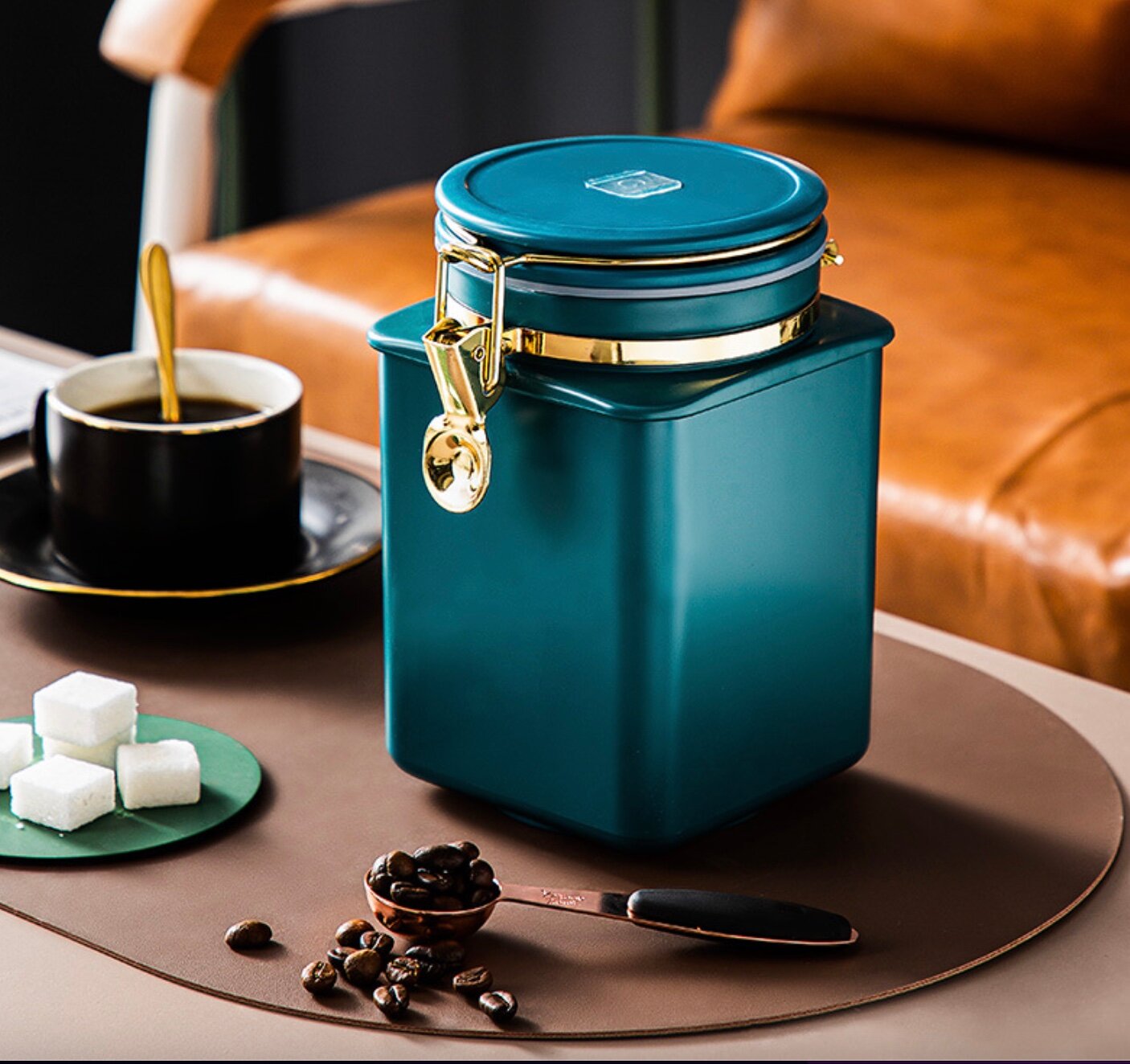 Контейнер Банка MyPads для хранения кофе, чая, сахара, конфет, печенья, сыпучих продуктов