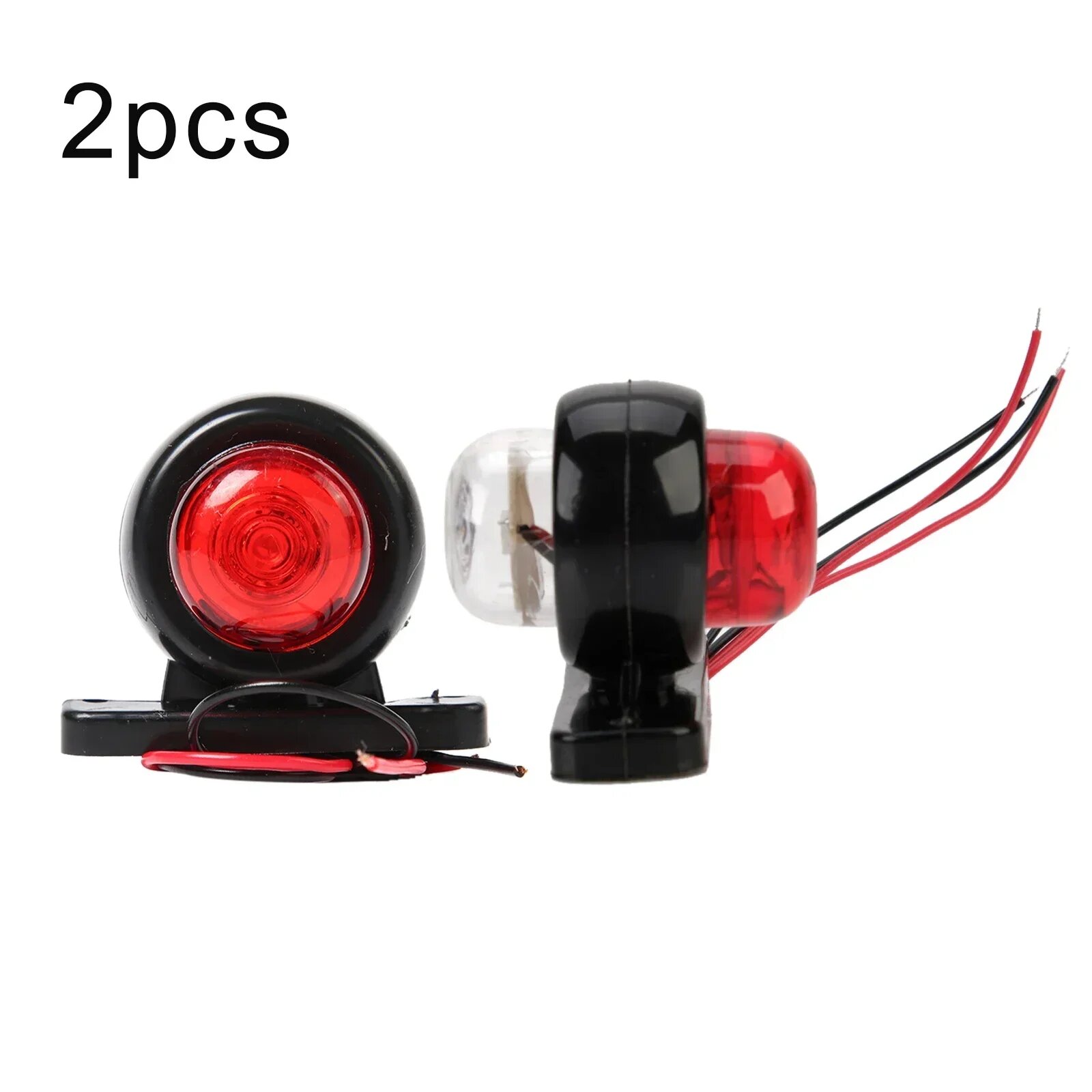 2 шт. 12 В 24 В фонари для грузовых прицепов, светодиодные боковые габаритные фонари, габаритные фонари для грузовых автомобилей, тракторов, аксессуары для парковочных фонарей