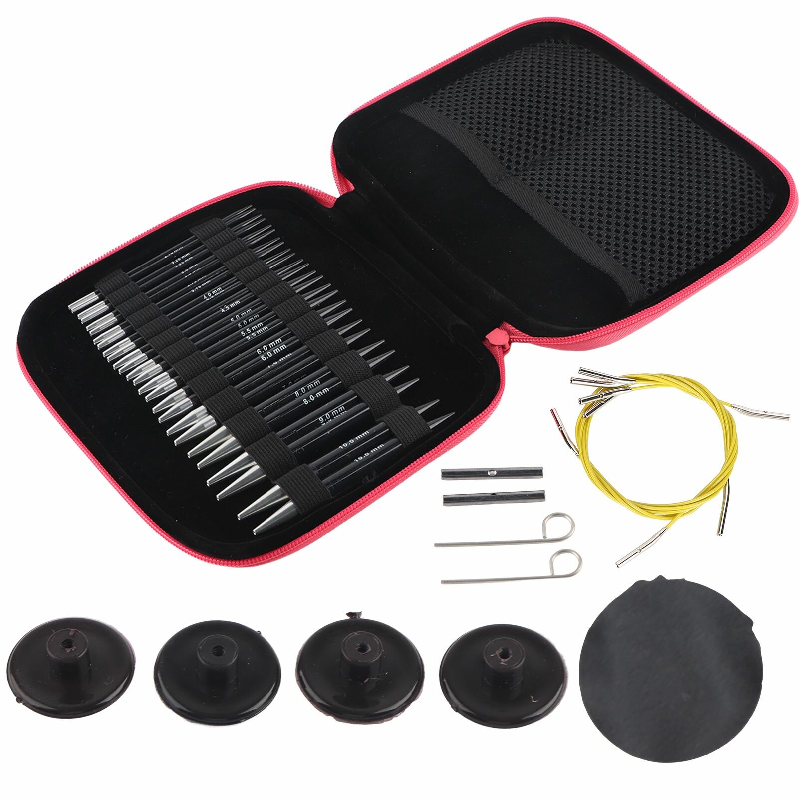 Набор вязальных спиц, сменные портативные съемные свитера, круговые инструменты для вязания