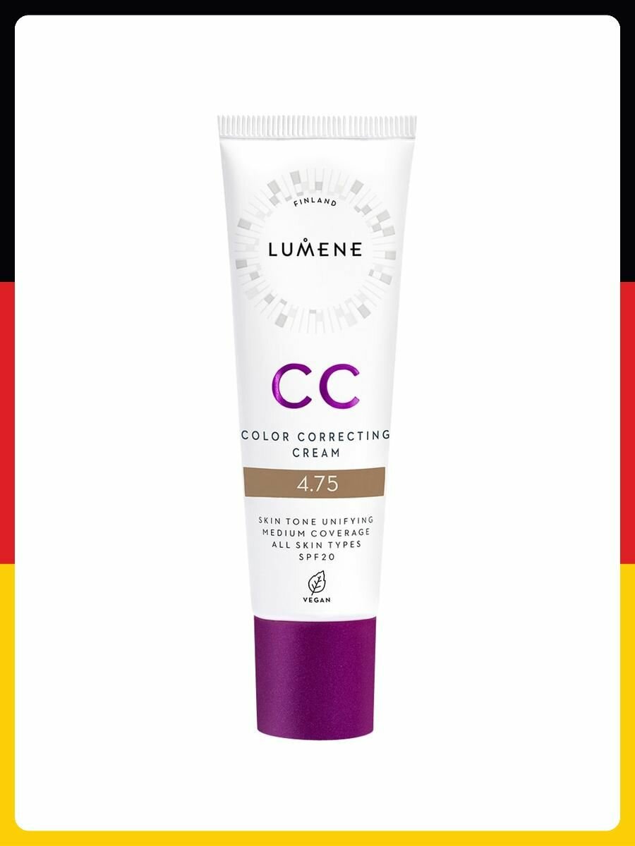 Крем-корректор цвета Lumene CC SPF20 CC Cream, 30 мл 4.75