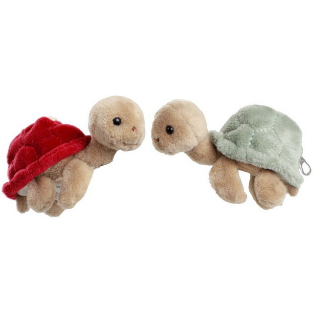 Мягкая игрушка-брелок Черепашка Сенди 10 см красная, Barbara Bukowski, Bukowski, 0225SAA11-0792-1