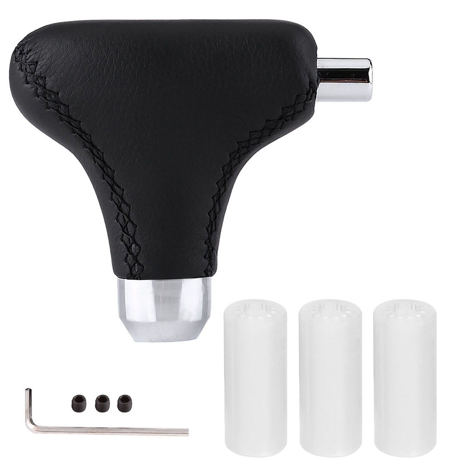 Рукоятка переключения передач, ручная прошивка, корпус из полиуретановой углеродистой стали, длина 3,9 дюйма, для тюнинга автомобиля.