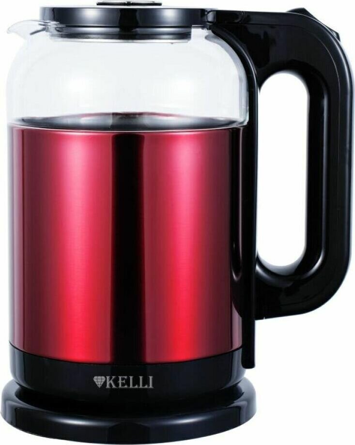 Чайник электрический KELLI KL-1807Красный