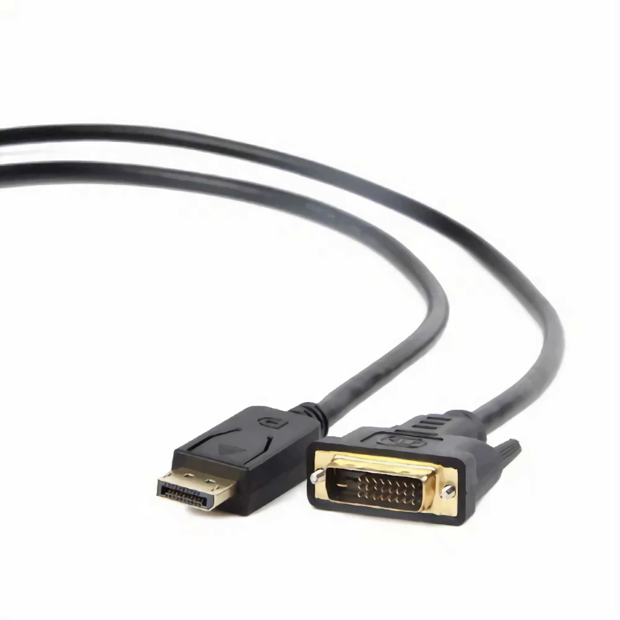 Кабель DisplayPort-DVI Gembird Cablexpert, 3 м, позолоченные контакты, черный
