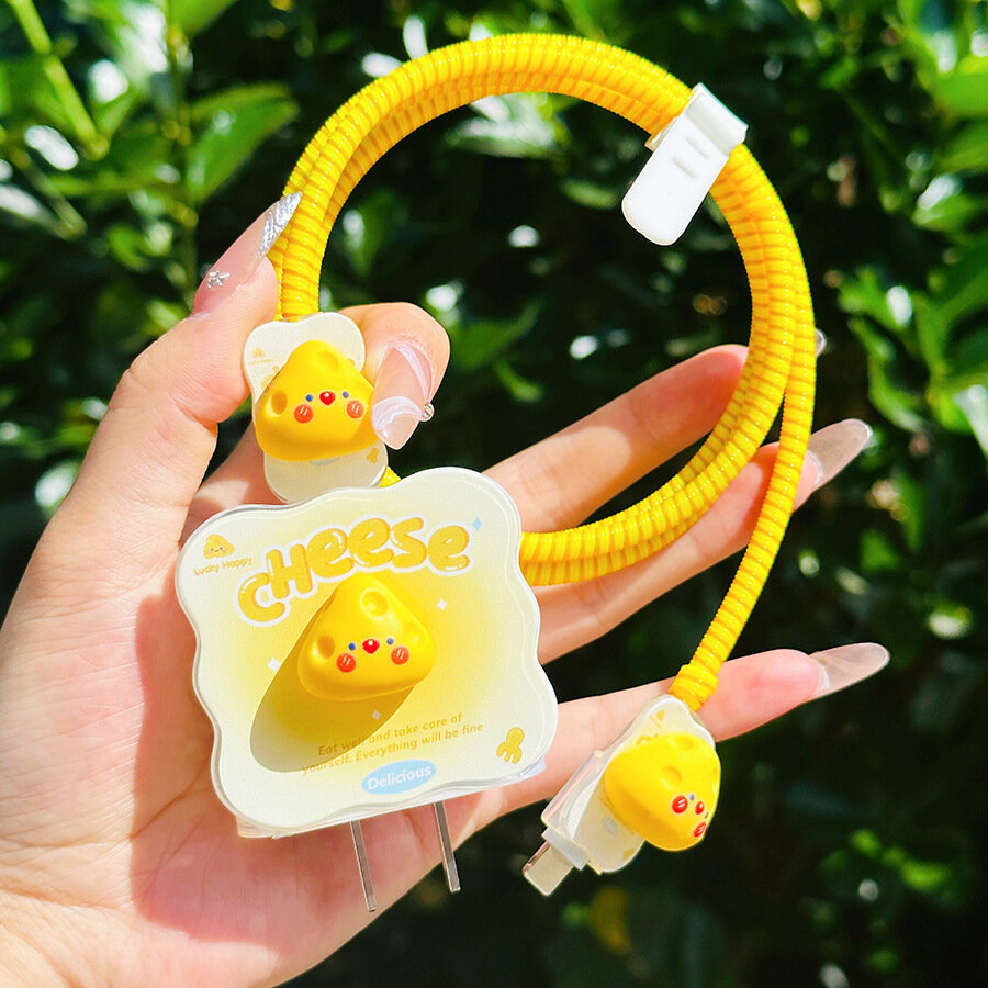 Защитный чехол для зарядного устройства, для Apple 15 Pro, желтый