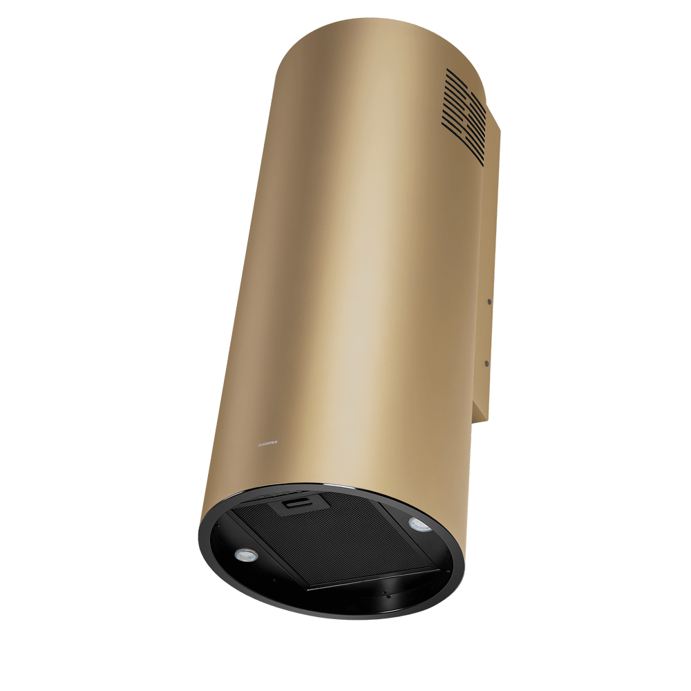 Кухонная вытяжка Maunfeld DRUM Wall 35 золотой