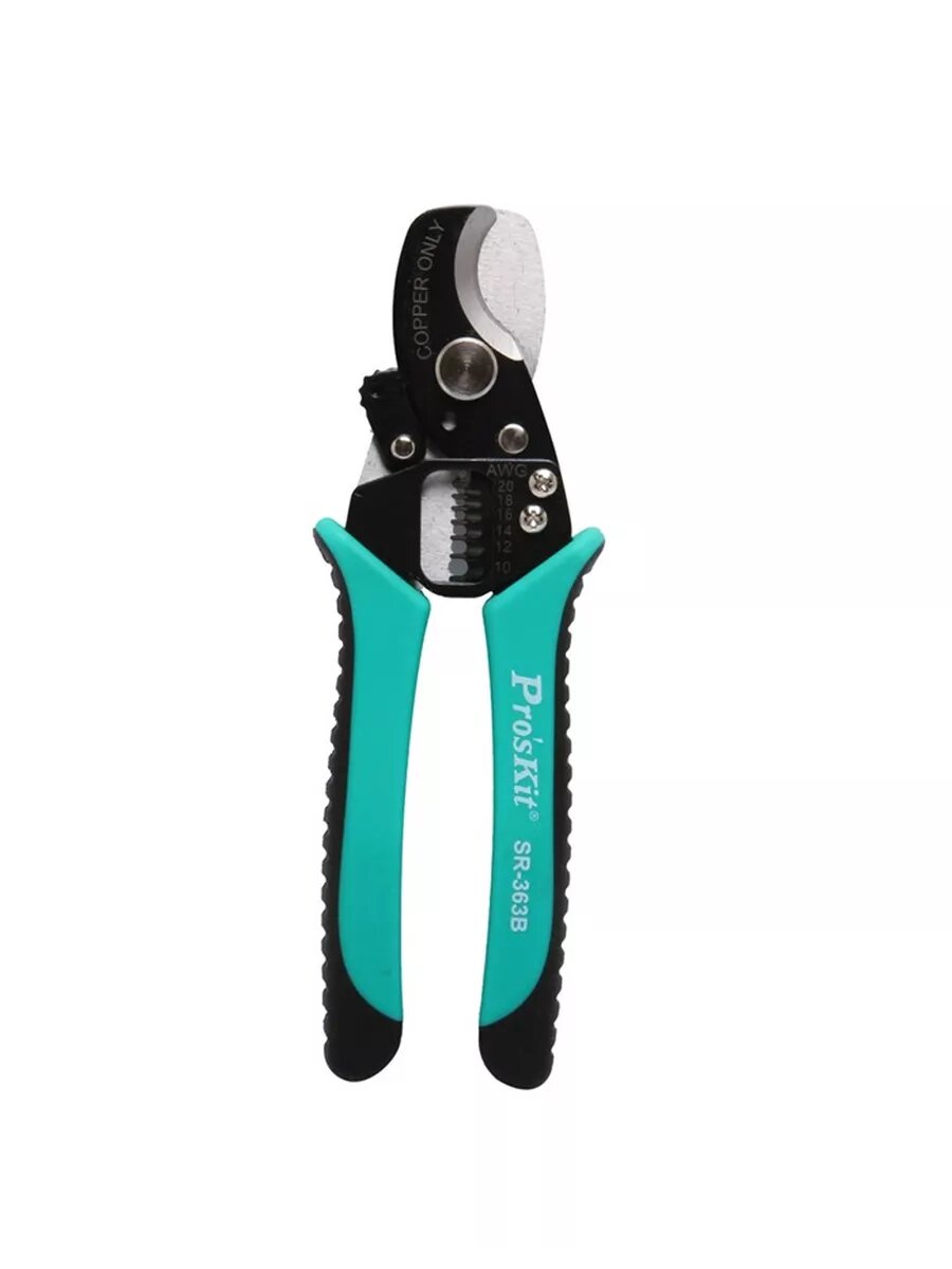 Кусачки для круглого кабеля до 10,7 мм SR-363B