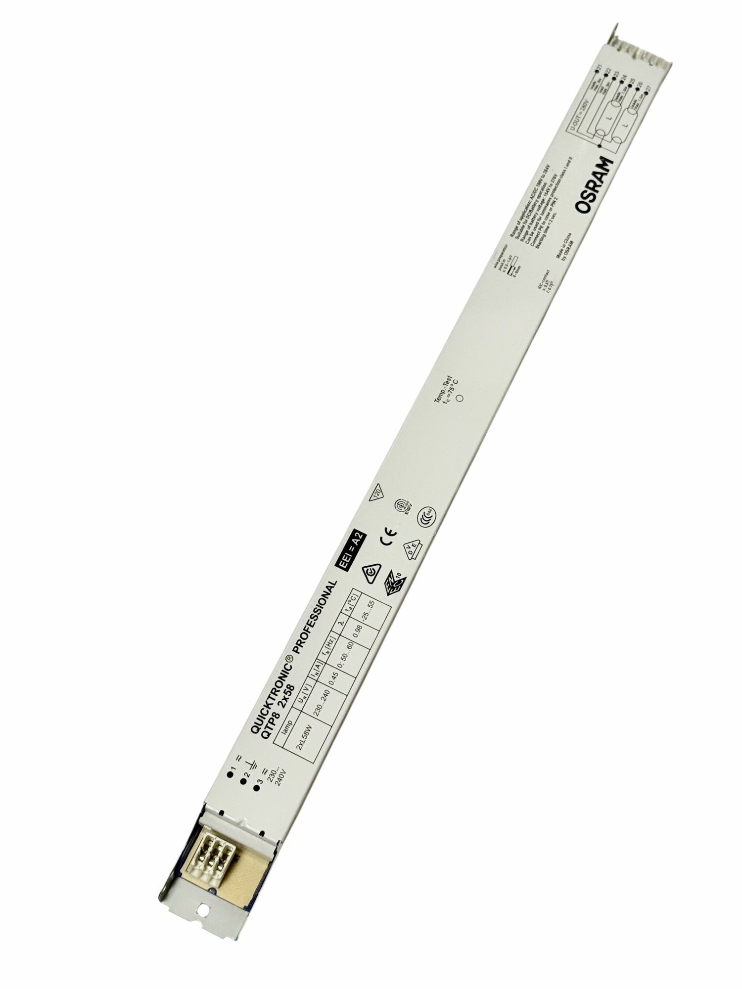 ЭПРА OSRAM QUICKTRONIC fit T8 QT-FIT8 2x58