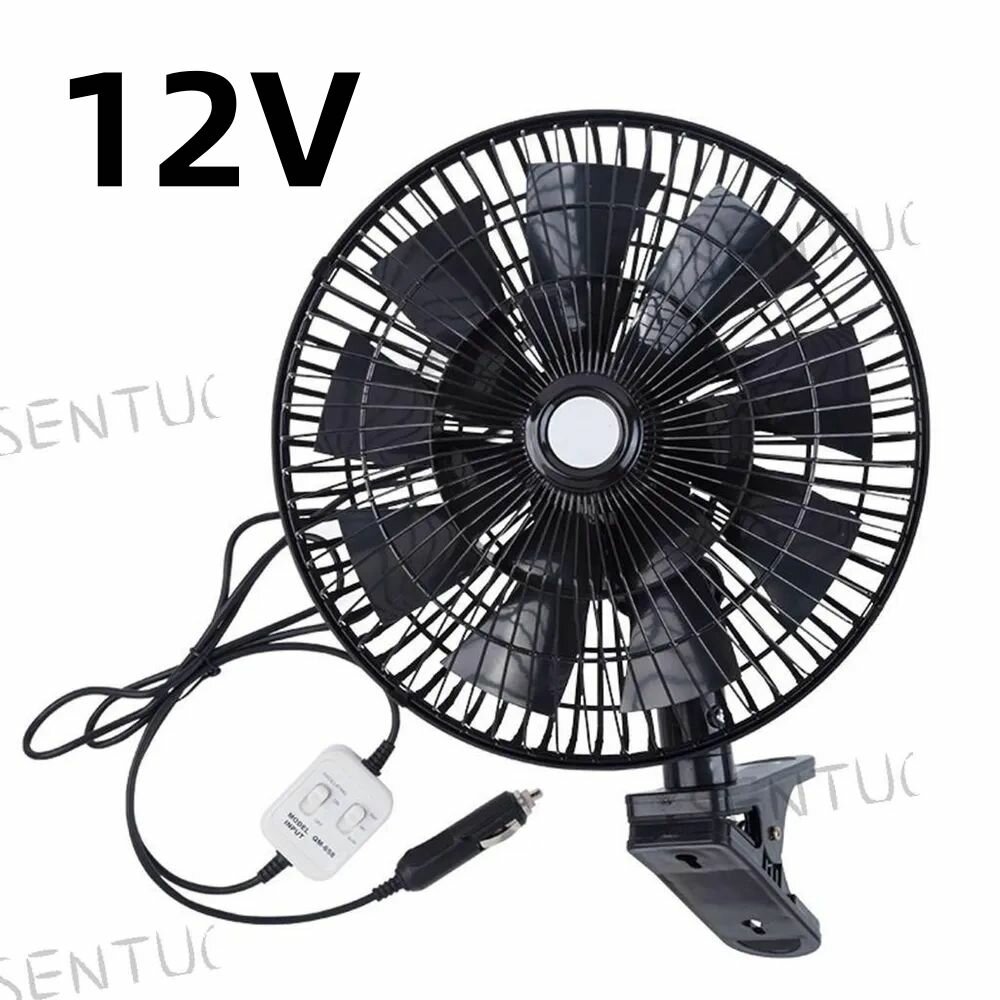 Вентилятор автомобильный, электрический, чугунный, 12В, регулируемая скорость