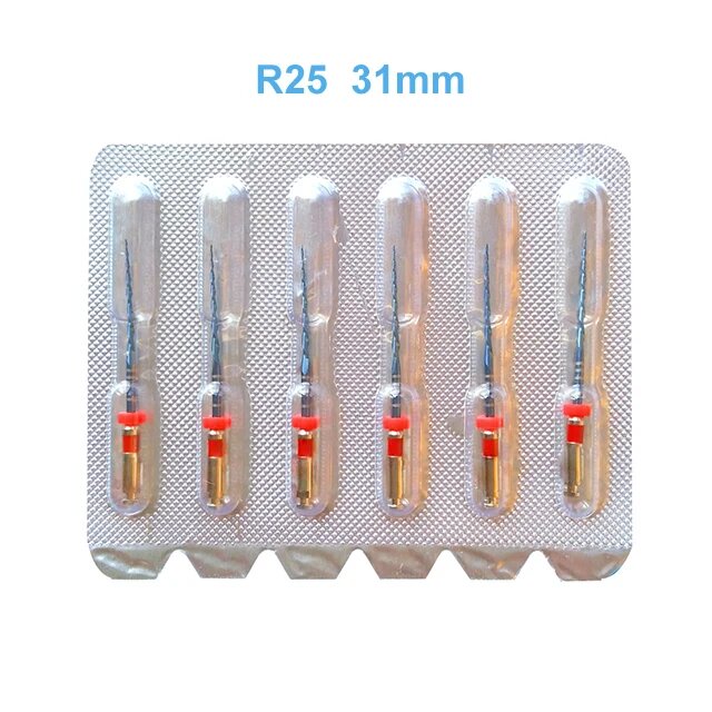 Файлы эндодонтические VDK DENT R25 31mm Red