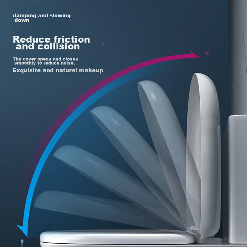 Larsd Toilet Seat Cover, Universal Old-Style Cover Plate, Toilet Accessories, Household Top-Mounted Toilet Ring, U-Shaped Toilet Seat Cover, U03